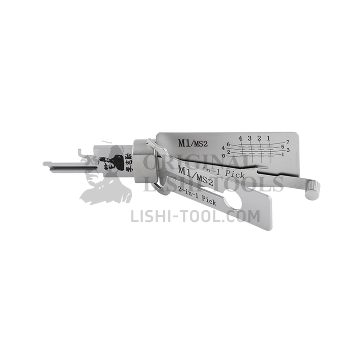 Lishi 2-in-1 M1/MS2 Master Lock Pick Tool – Original lishi tools