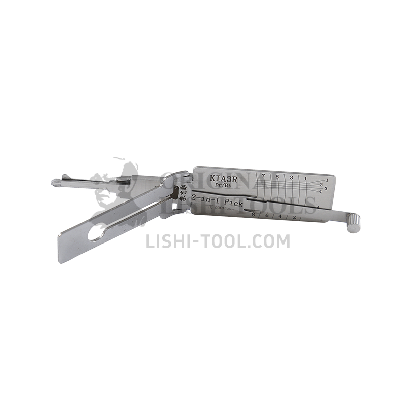 Lishi 2-in-1 (8-CUT) KIA3R for Kia - Door Lock Pick and Decoder ...
